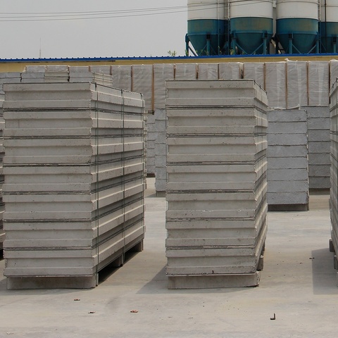 Buy Green Wall System With Energy Saving Precast Sandwich Panel from ...
