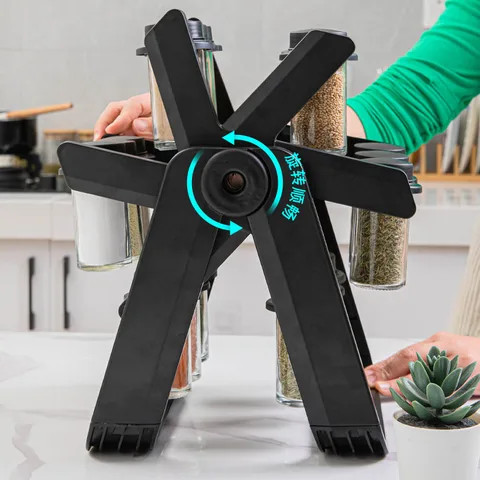 Buy High-quality Flavor Shelf Set With 18 Cans Of Seasoning Bottles And ...