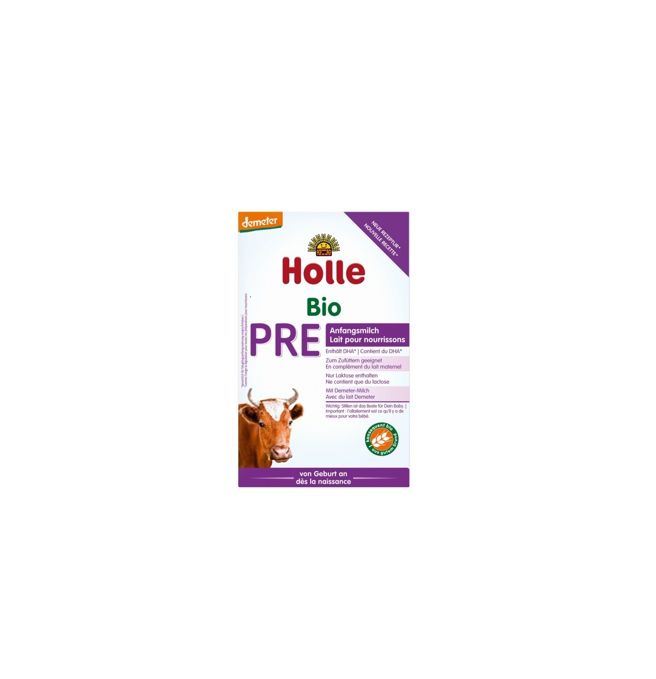 Buy Holle Pre Initial Milk Infant Formula Wholesale Organic Baby Food ...