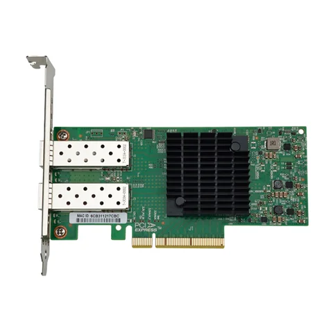 Buy Hot-sale Connectx-4 Network Card Mcx4121a-acut Dual 3.0 X8 Ethernet ...