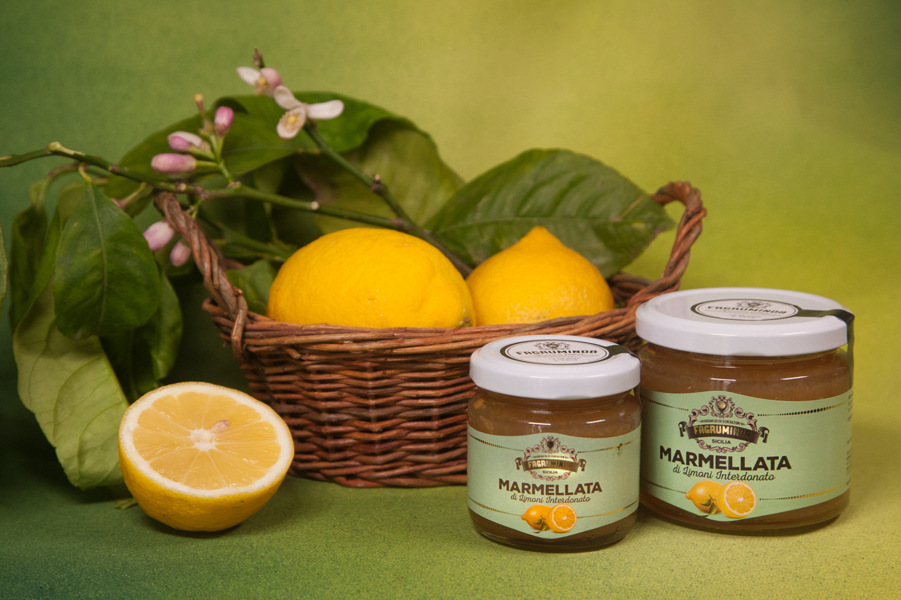 Buy Interdonato Lemons Fruit Jam Marmalade Italian Jam Fruit Sauce Jam from Fagruminda di ...