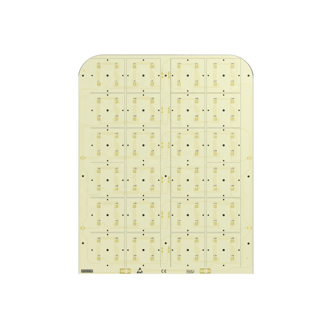Buy Led Aluminum Pcb-led Arrayed Smd Pcb Boards For Led Flood Lights ...