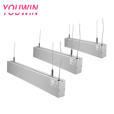 Buy Led Linear Pendant Light Aluminum Tube 0.6m 1.2m 2.4m 1.8m Modern ...