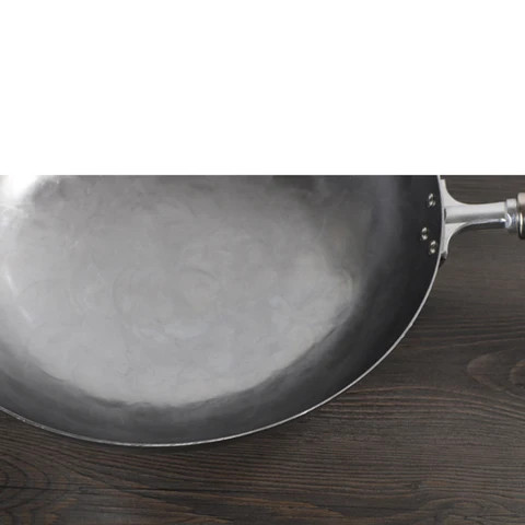 Buy Master Star 32/34cm Traditional Handmade Wok Old-fashioned Iron Wok ...