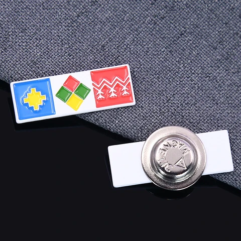 Buy Metal Badge Custom Trophy Gradient Hard Enamel Pin With Magnetic ...