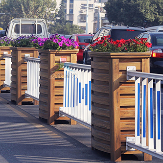 Buy New Street Pots Stainless Corten Steel Hand Vegetable Seed Long Box ...