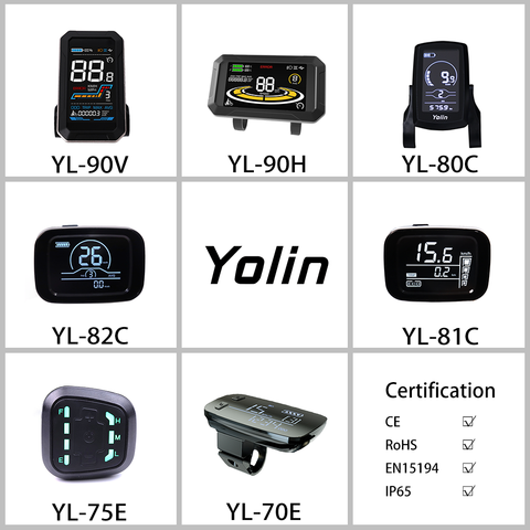 Buy Other Electric Bike Parts Control Panel Emc/ce/rohs Yl-80c 36v/48v ...
