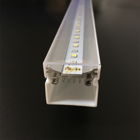 Buy Polycarbonate Plastic Co Extrusion Square Led Light Tube Housing ...