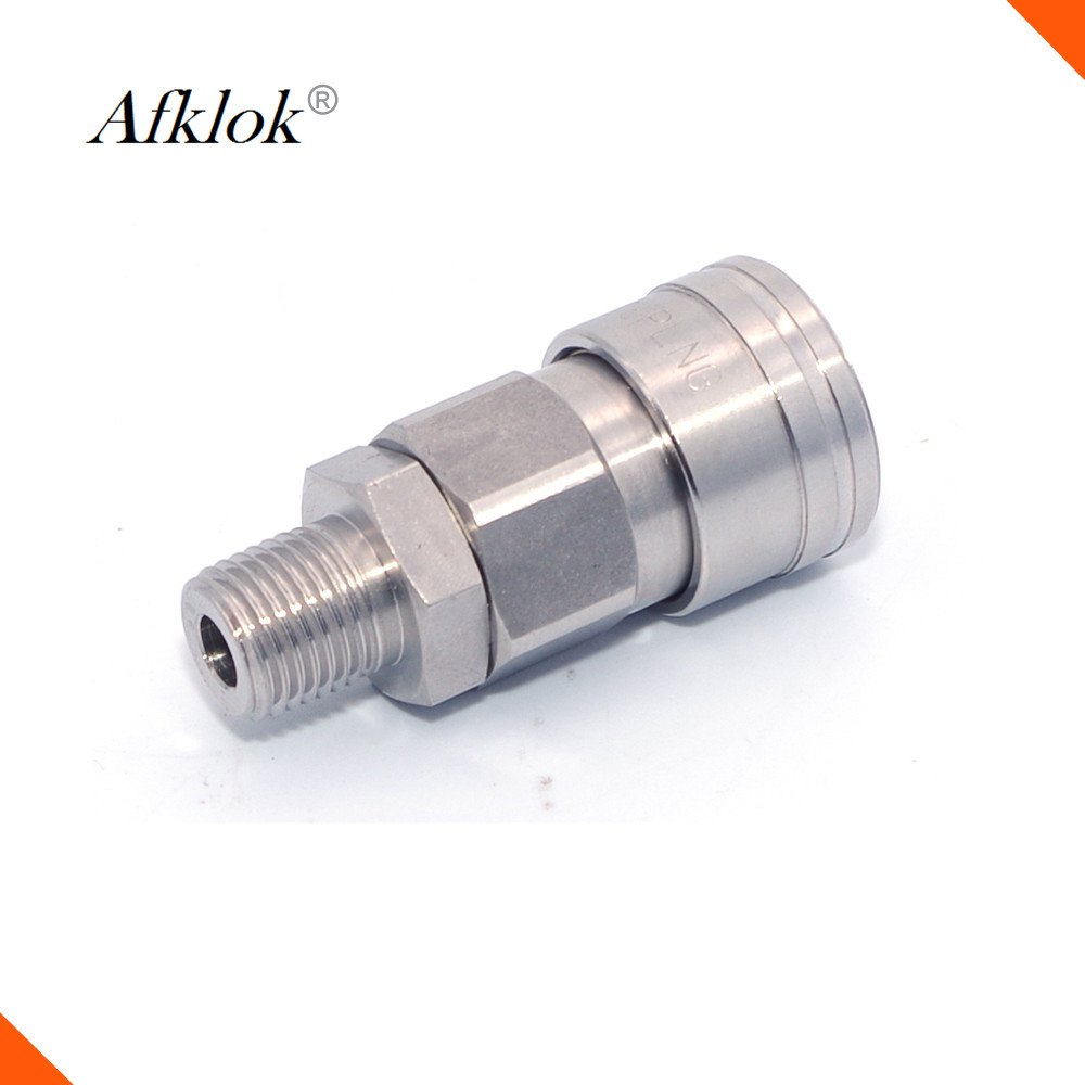 Buy Pt Connect 1/4" 3/8" 1/2" Stainless Steel Quick Connector Coupling ...