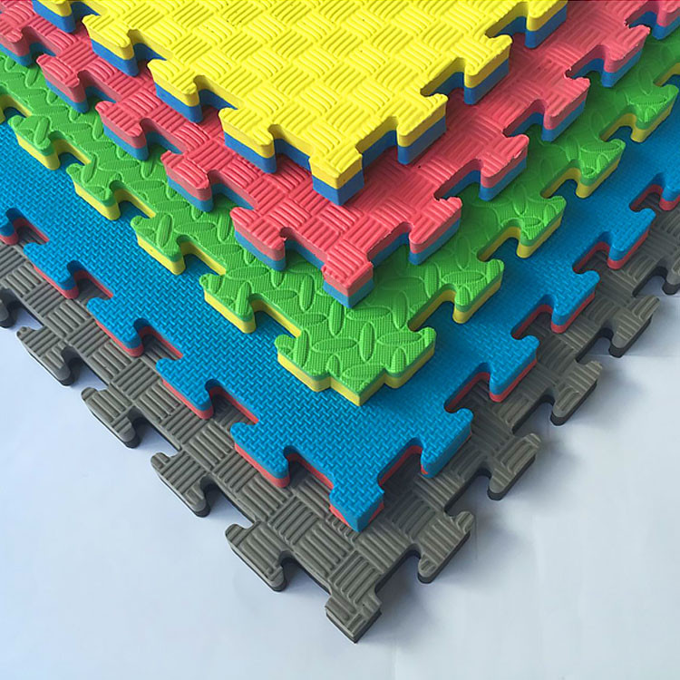 Buy Reversible Gym Carpet Kickboxing Taekwondo Eva Foam Tatami Puzzle ...
