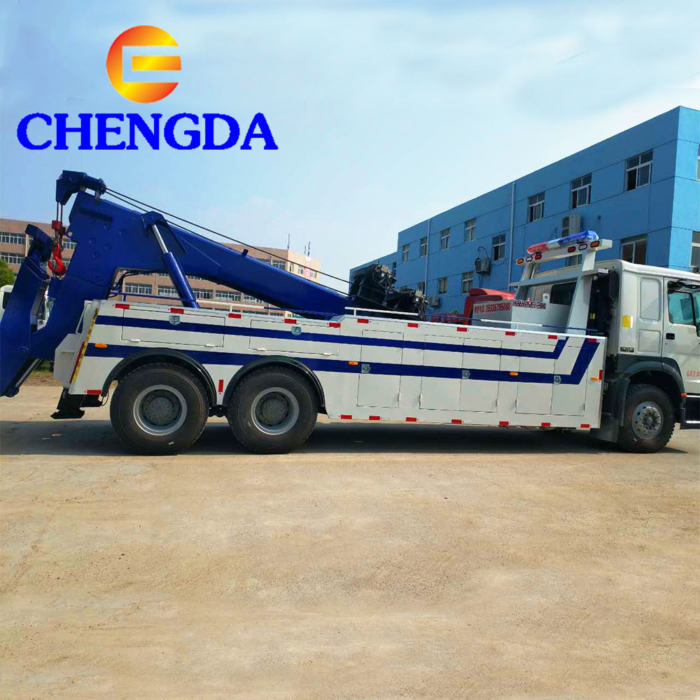 Buy Sinotruk Howo 8*4 16ton Right Hand Drive Remote Control Wrecker Tow ...