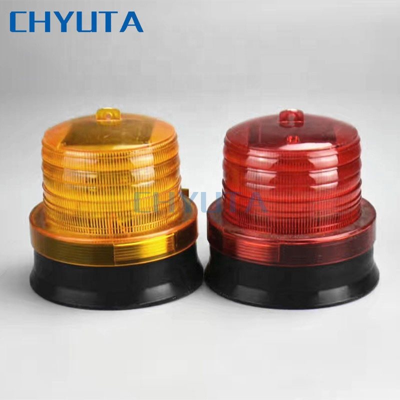 Buy Solar Flashing Beacon Light Emergency Warning Traffic Light Beacon ...
