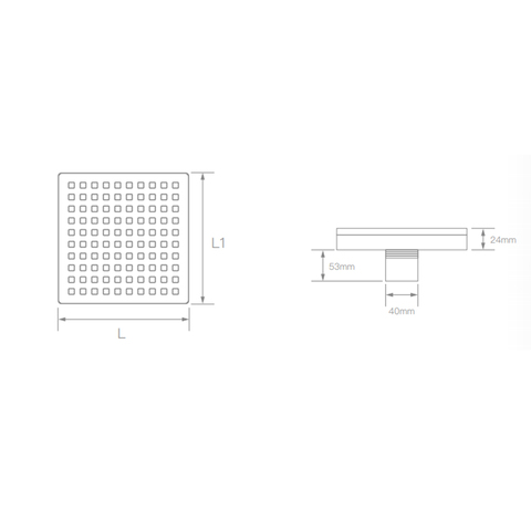 Buy Ss 304 Stainless Steel Floor Drain Anti Odor Square Deodorant ...