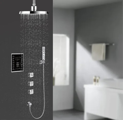 Buy Stepon Bathroom Hot Cold Digital Display Waterfall Rainfall ...