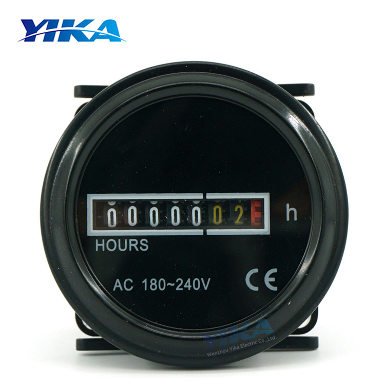 Buy Th-1 Mechanical Hour Meter Counter Gauge Professional Engine ...