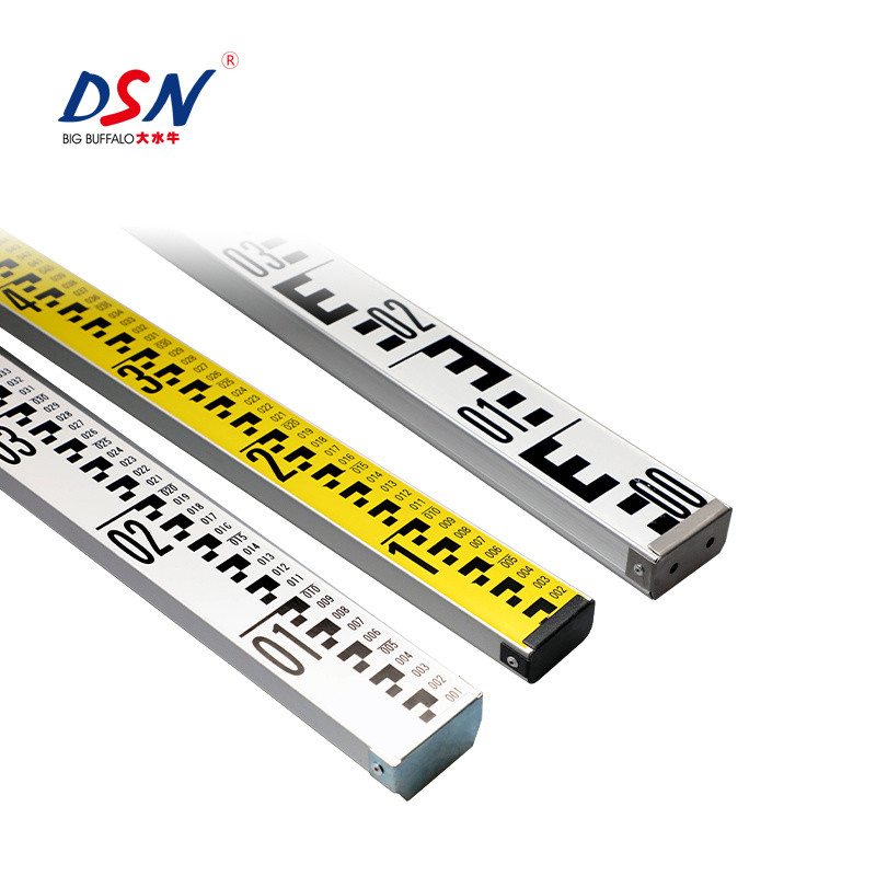 Buy Thickened Aluminum Tower Telescopic Rod 7m Ruler Spirit Level ...