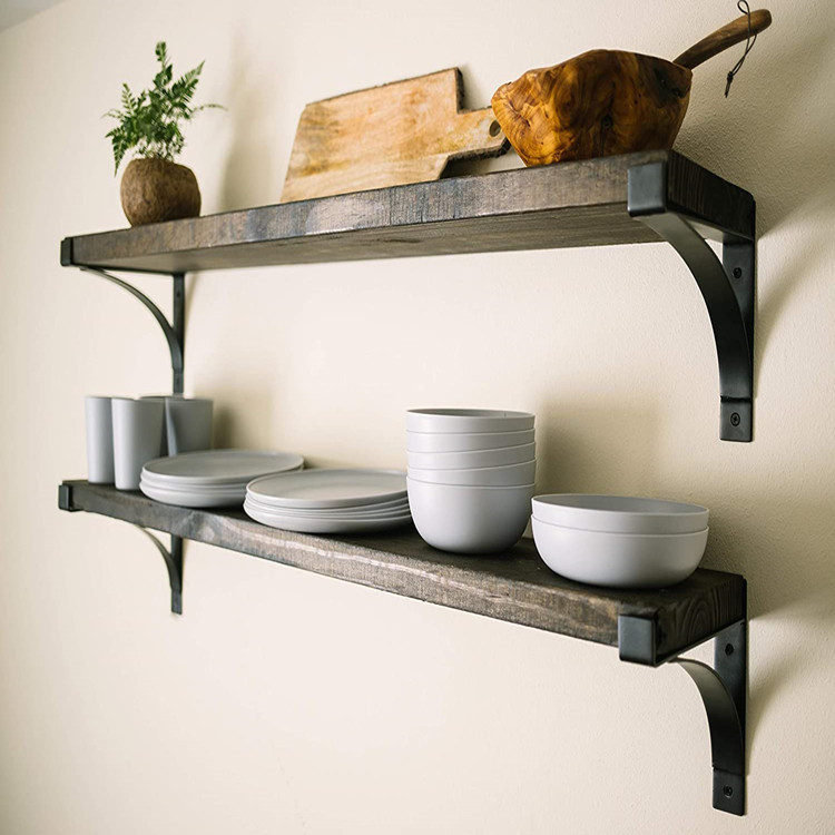 Buy Triangle Bracket Wall Shelf Bracket Support Fixed Partition Load ...