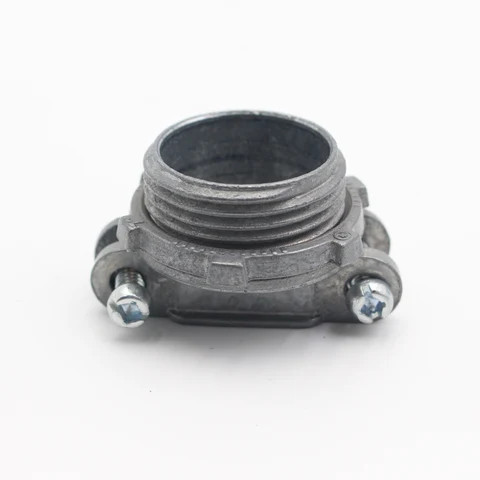 Buy Ul Listed 3/4" Pipe Fittings Zinc Die Cast 2-screw Connectors Clamp ...