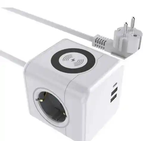 Buy Wireless Smart Electric Sockets Multi-3 Socket And 2a1c Port Cube ...