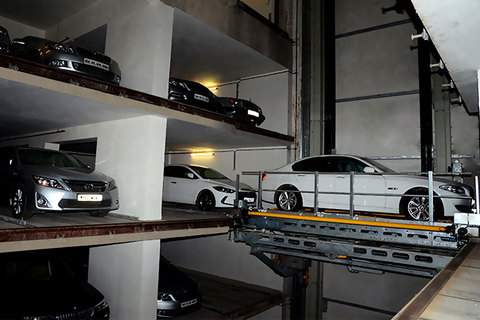 Buy Wisdom High Quality Hydraulic Smart Car Lift Multi Layers Vertical ...