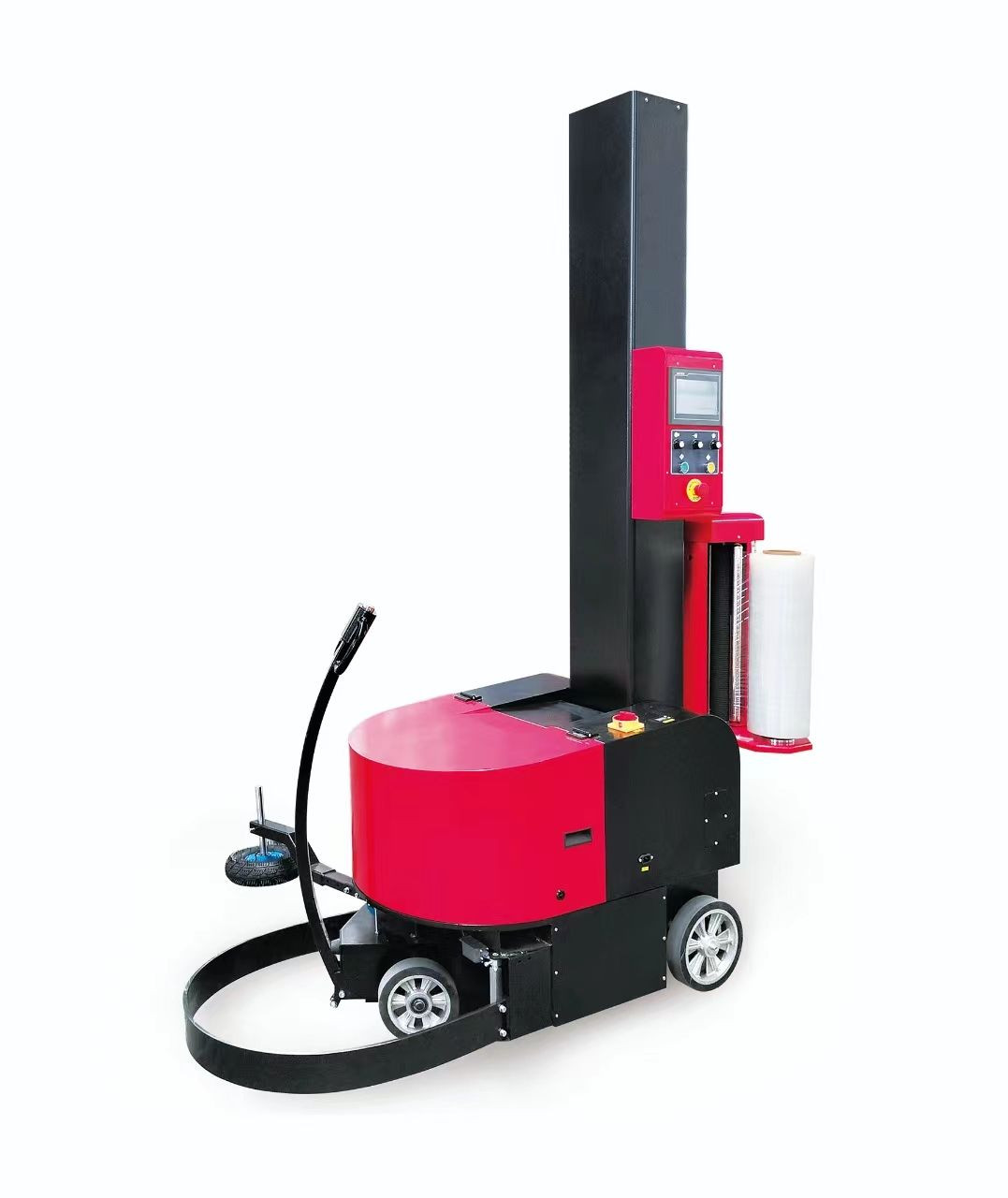 Buy Robot Stretch Wrapping Machine Self-propelled Mobile Pallet Stretch ...