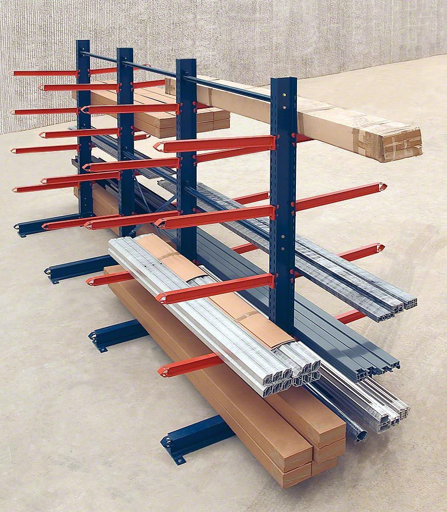 Buy Industrial Cantilever Racking System, Heavy Duty Metal Steel ...