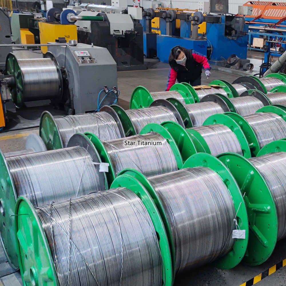 Buy Cold Heading Titanium Wire from Star Titanium, China | Tradewheel.com