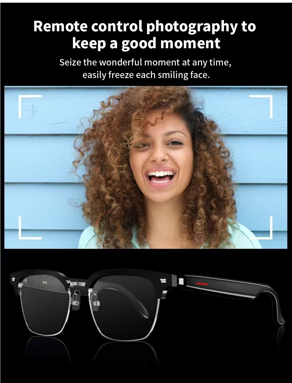 Buy Smart Glasses /ai Languages Translation /bluetooth from Shanghai ...