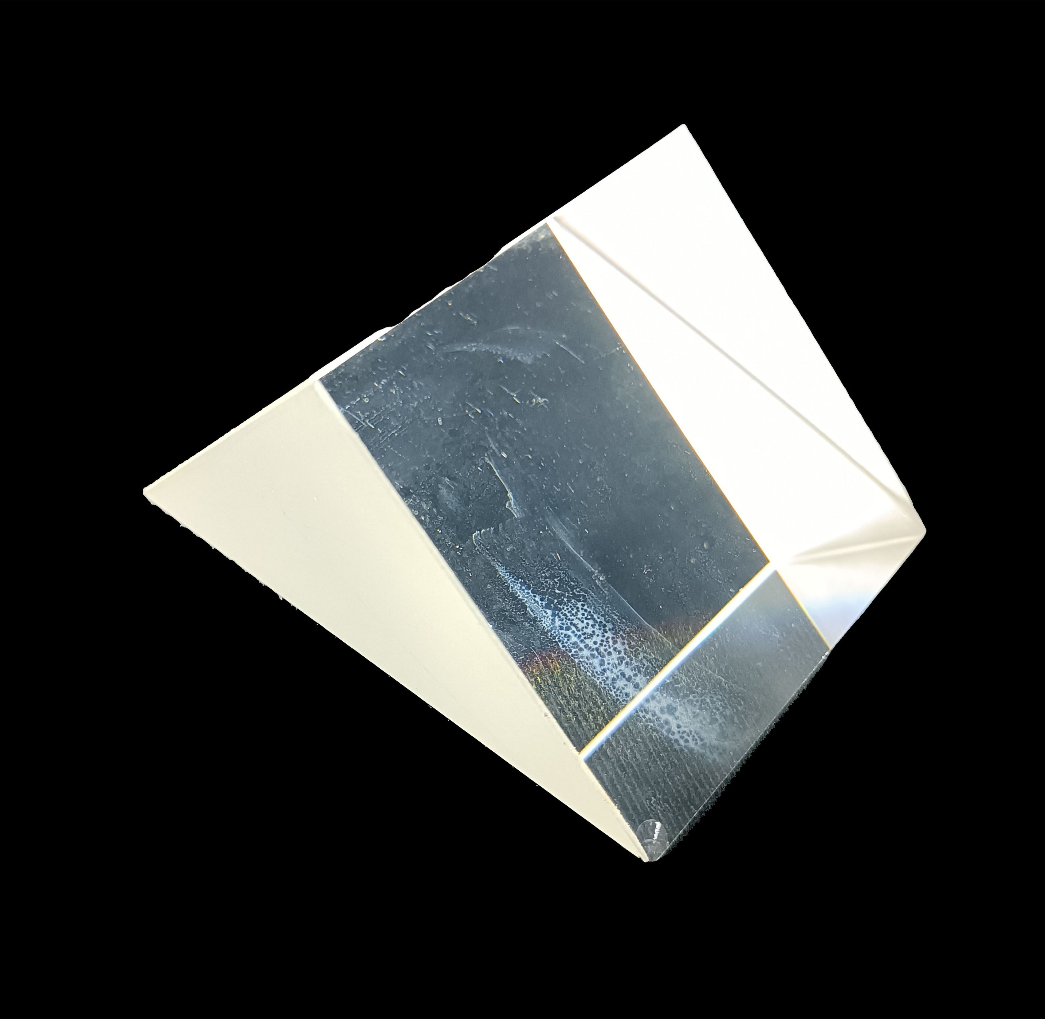 Buy Triangular Prism Right Angle Optical Glass Refraction Prism Glass ...