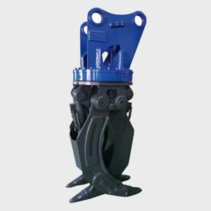 Buy Excavator Attachment (double-cylinder Wood Grabber) from Chengdu ...