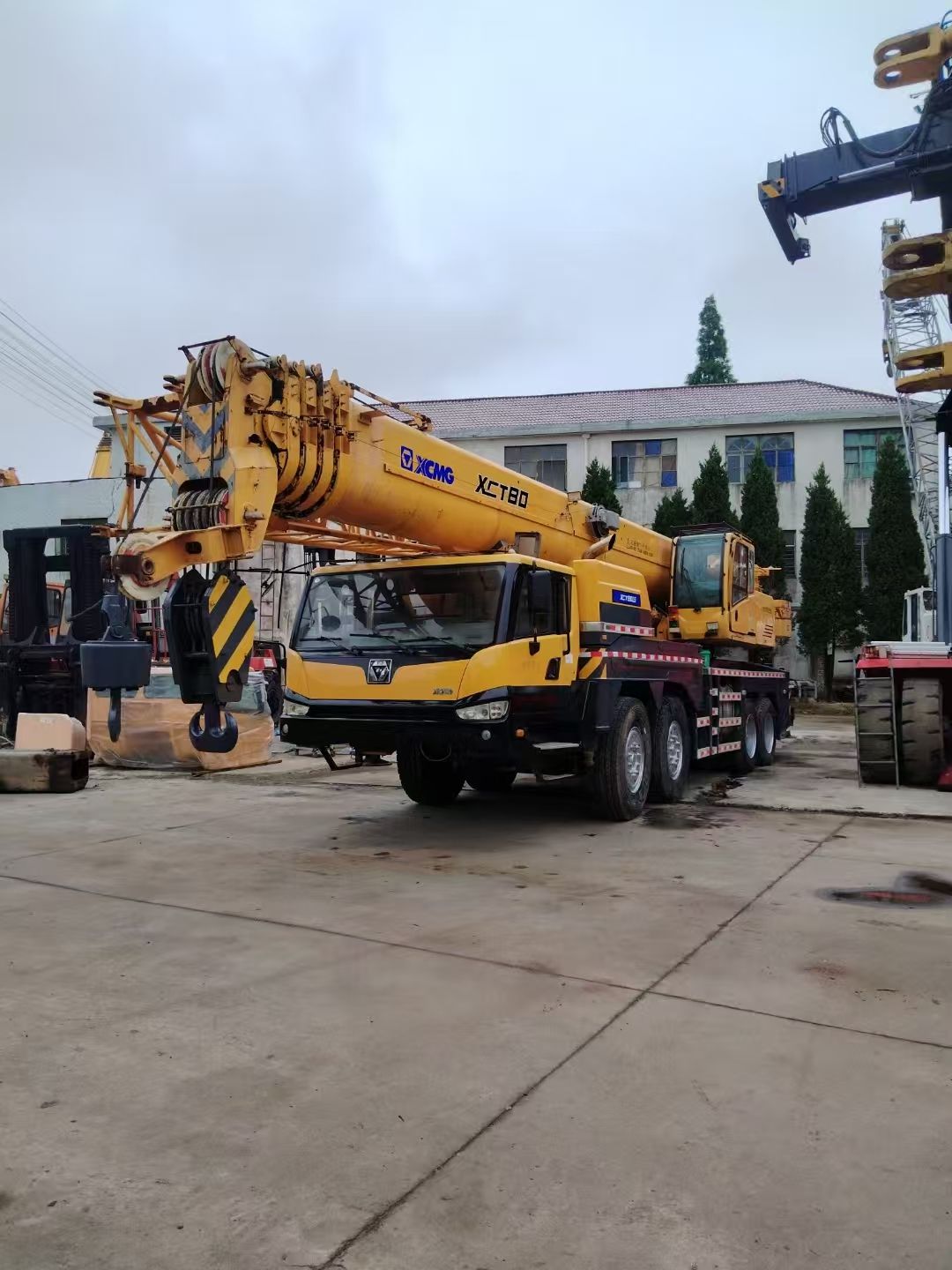 Buy Used Xcmg 80ton Mobile Truck Crane Xct80 from Hao Heng Forthright ...