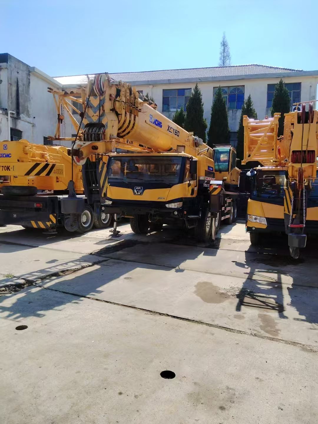 Buy Used Xcmg 80ton Mobile Truck Crane Xct80 from Hao Heng Forthright ...