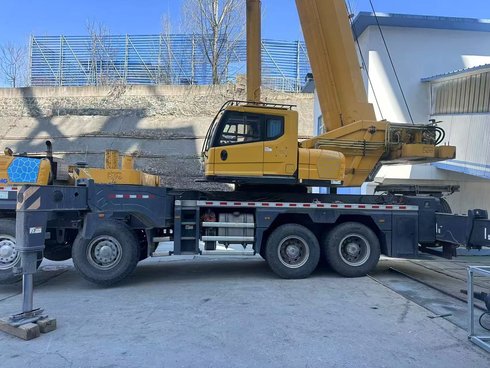 Buy Used Xcmg 80ton Mobile Truck Crane Xct80 from Hao Heng Forthright ...
