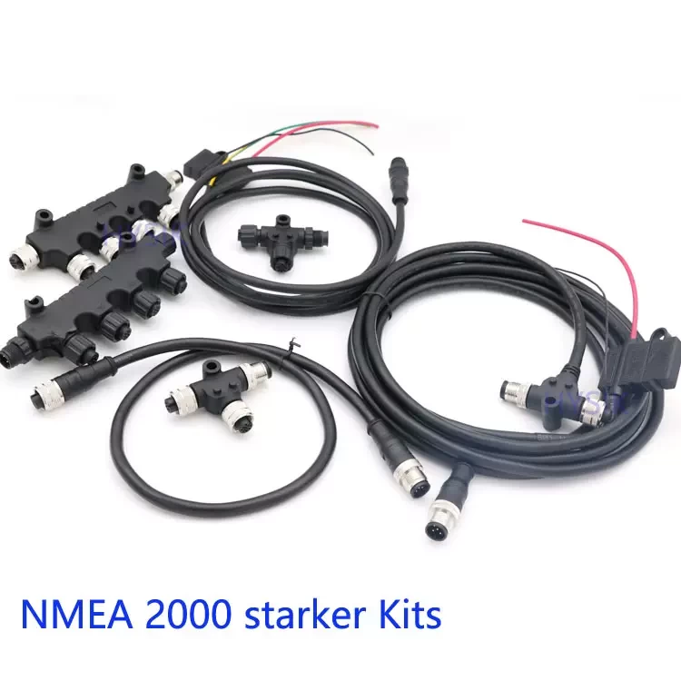 Buy Nmea2000 Marine Starker Kits Waterproof 5pin Backbone Cable And ...