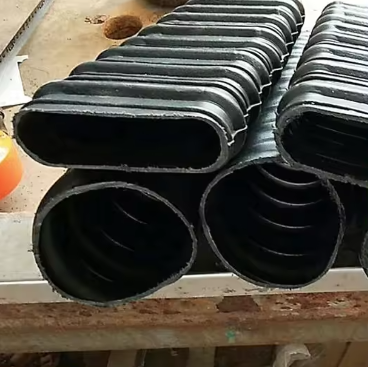 Buy Pe Plastic Corrugated Flat Tube For Prestressed Concrete from ...