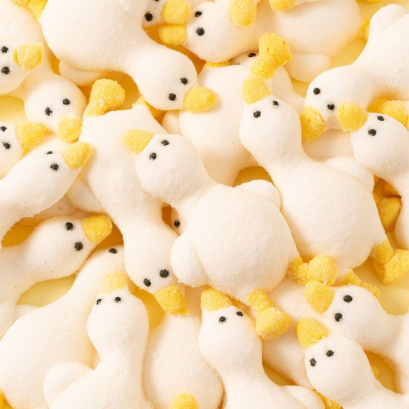 Buy Lying Flat Duck 3d Cartoon Shape Marshmallow Leisure Net Red Milk ...
