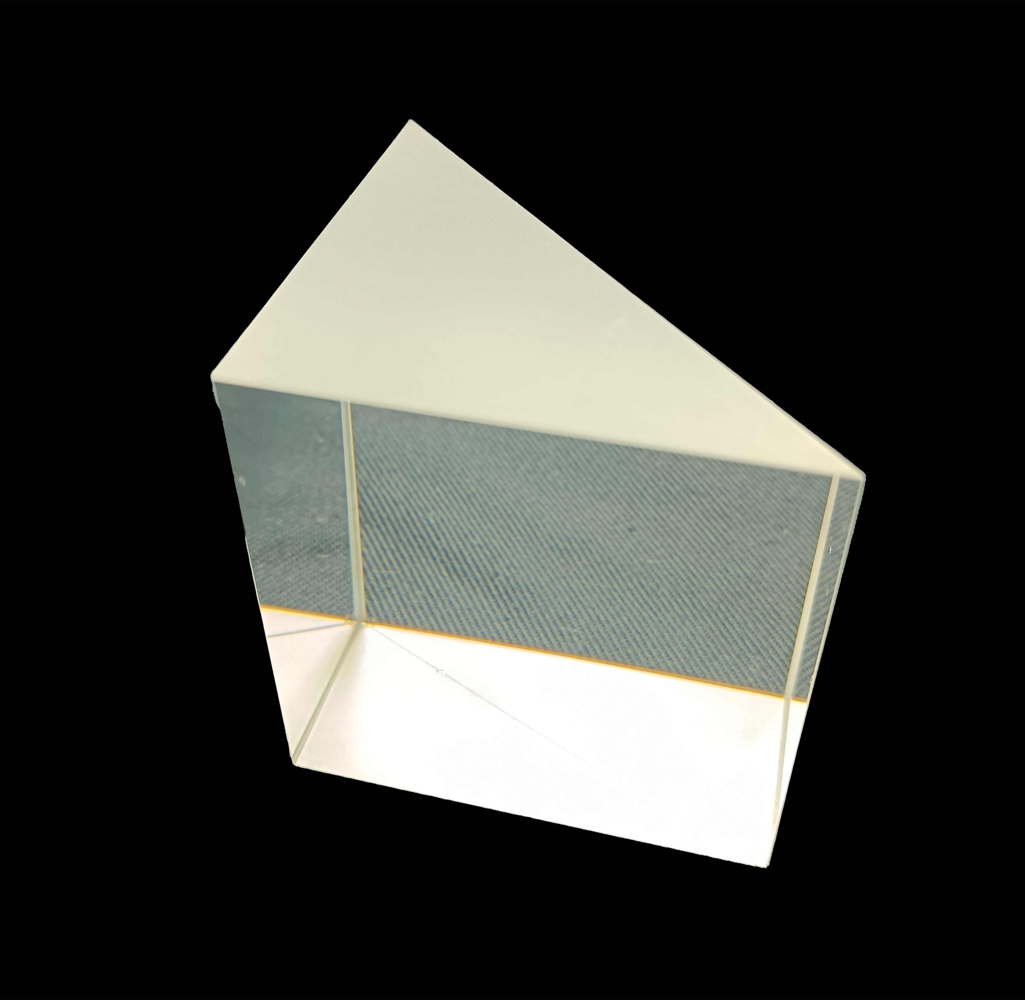 Buy Triangular Prism Right Angle Optical Glass Refraction Prism Glass ...