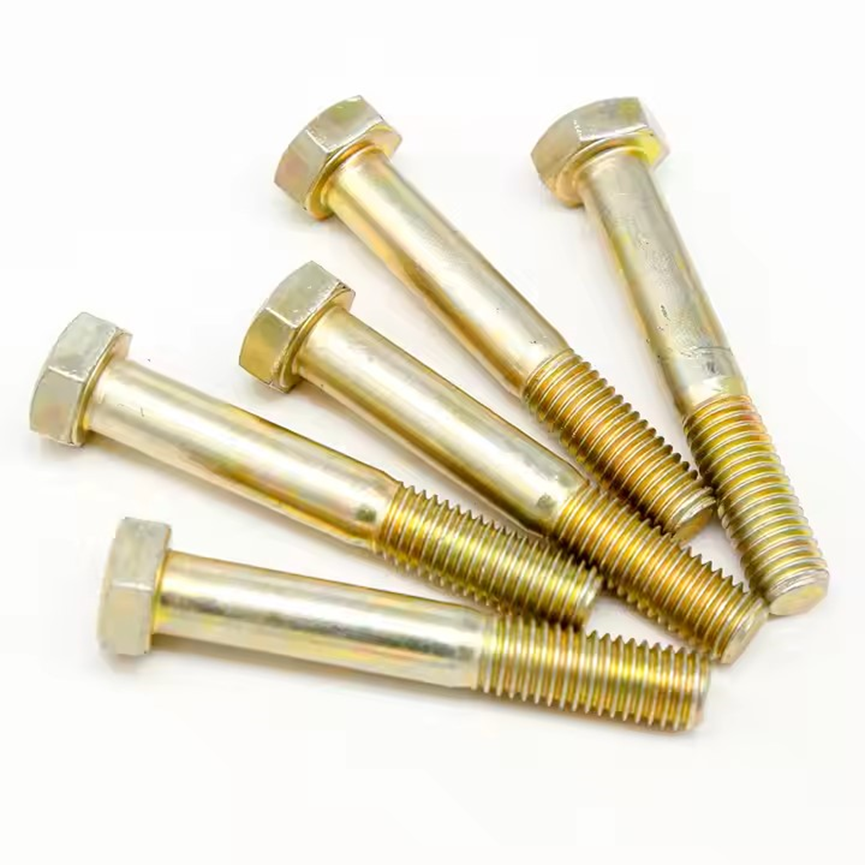 Buy Din 931 Bolts And Nuts Suppliers Carbon Steel 10.9 Dacromet Half ...