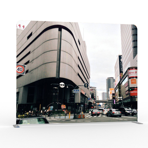 Buy 10*8ft Custom Trade Show Backdrop Stand With Straight Fabric ...