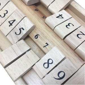 Buy 2 Player Shut The Box Wooden Traditional Board Game from Ningbo CBL ...