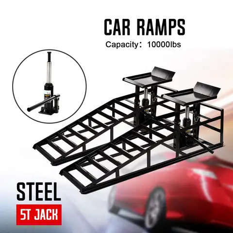 Buy 2 Ton Steel Car Repair Ramps Lift For Vehicles Durable And Reliable ...