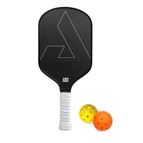 Buy 2024 Pop T700 Carbon Fiber Pickleball Rackets Tpu Edge Guards 16mm ...