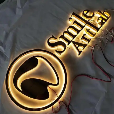 Buy 3d Channel Letter Sign 3d Logo Led Led Logo Wall Logo 3d Letter ...