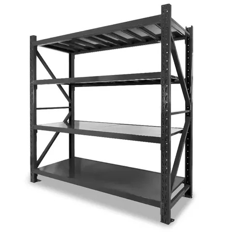 Buy 4 Layers Shelf With Sub Frame Industrial Warehouse Metal Medium ...