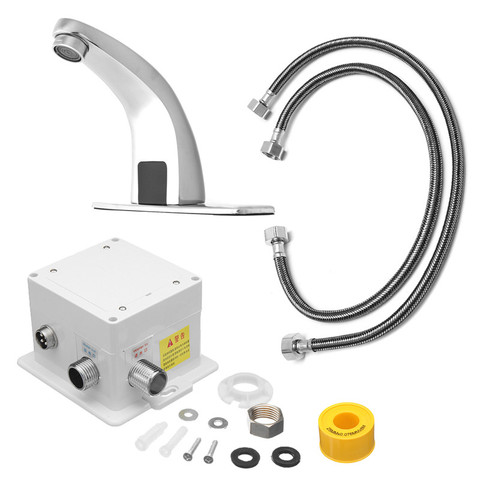 Buy Ac/dc Powered Bathroom Sink Automatic Senor Tap Instant Touchless ...