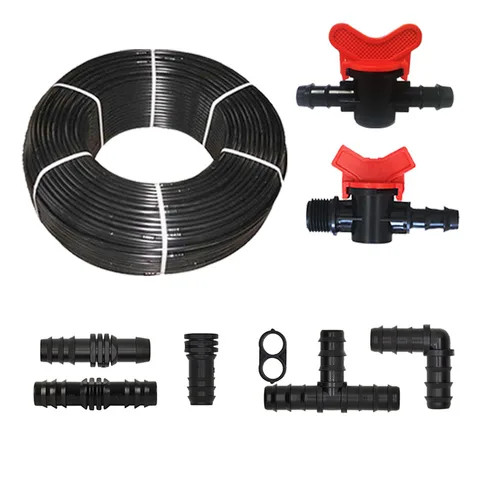 Buy Agriculture Pipe Hose Emitter Cylindrical Drip Line Pipe 16mm ...