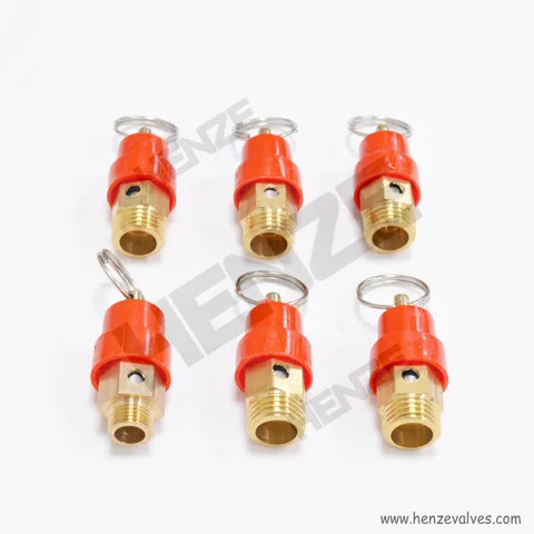 Buy Brass Male Threaded Air Safety Valve Npt, Bsp from Henze Valves ...