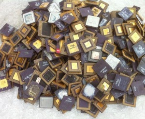 Buy Ceramic Gold Cap Cpu Processor (ceramic Pentium Pro Cpu Scraps ...