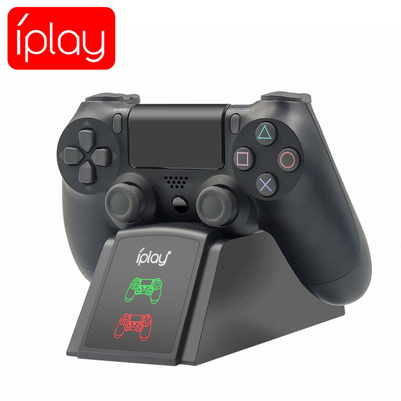 Buy Charger Dual Stand Charging Docks With Led Light Indicators For Ps4 ...