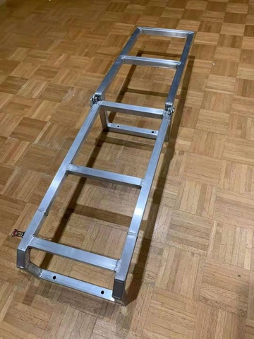 Buy Compact Aluminum Custom Folding Step Ladder For 2 Doors Ute Canopy ...